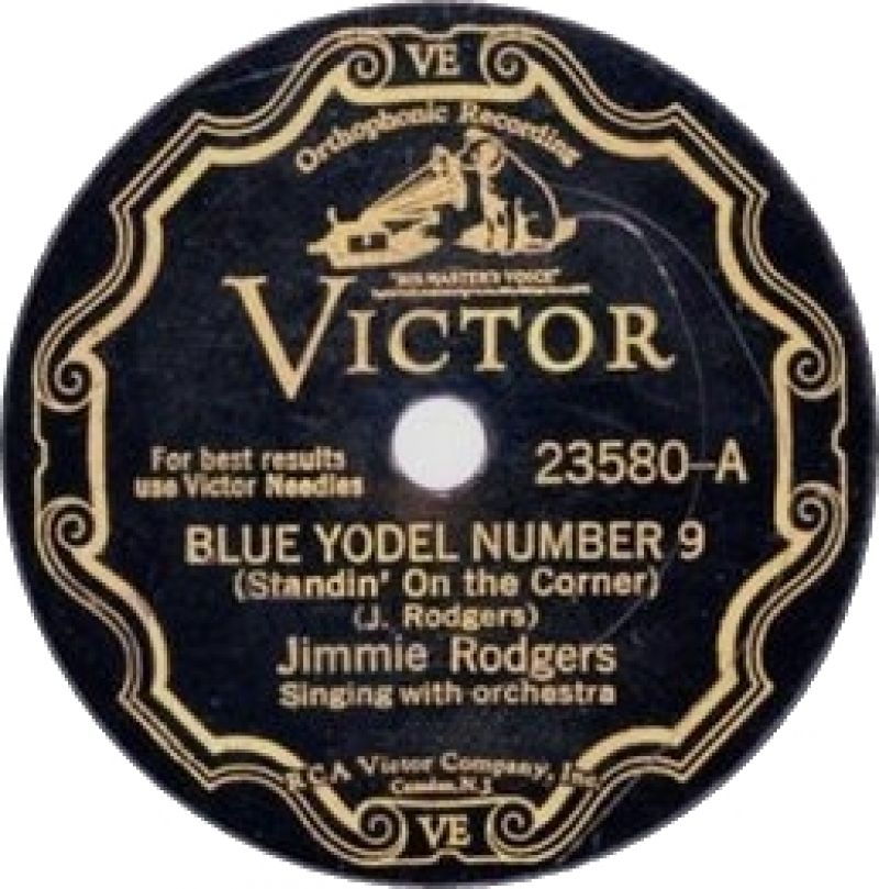 Jimmie Rodgers [1897-1933] - Blue Yodel Number 9 (Standin' On The ...